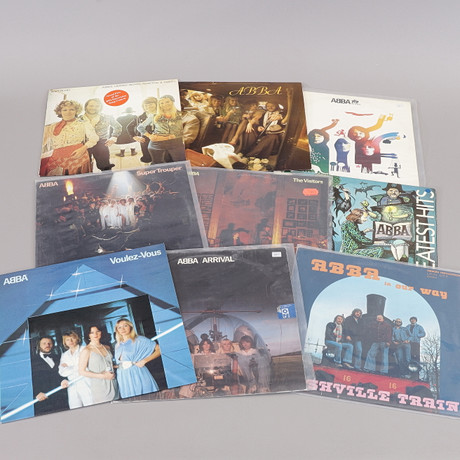 ABBA, LP-SKIVOR, 12 st vinyl. Övrigt - Övrigt - Auctionet