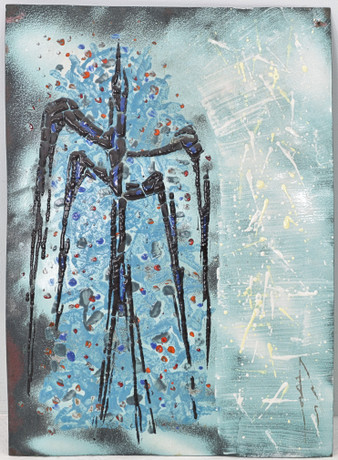 OLLE LISPER. 1913-1986. Enamel on copper, 70 x 50 cm, signed and dated ...