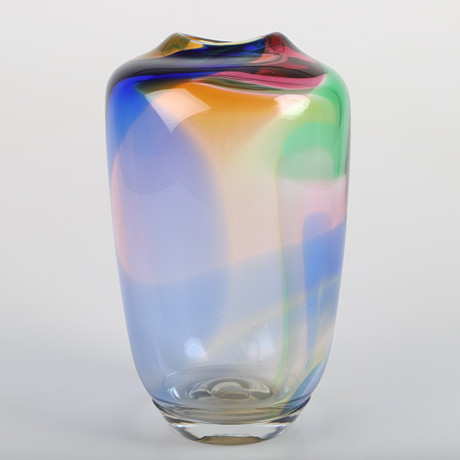 VAS, glas, Richard Rackham, Eldoluft glasstudio, Båstad. Glas ...