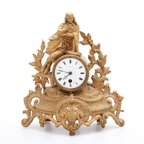 TABLE PENDULUM, Hry Marc, Paris, 1800s / 1900s. Clocks & Watches ...