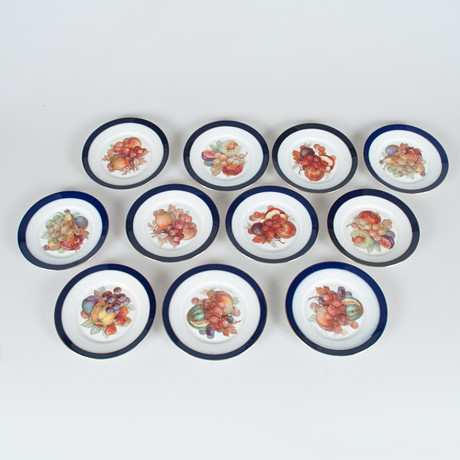 ASSIETTER, 11 stycken, Rosenthal. Keramik & Porslin - Europeiskt ...