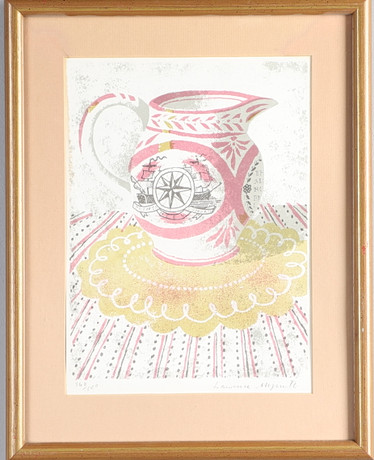 LAWRENCE MYNOTT (B.1954). SUNDERLAND KANNAN. Konst - Grafik - Auctionet