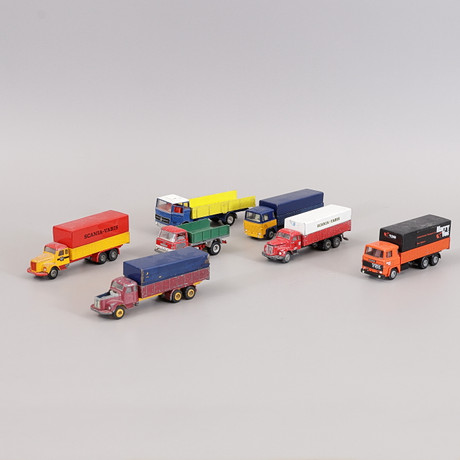 LEKSAKSBILAR, 7 st, lastbilar, Tekno. Leksaker - Leksaker - Auctionet