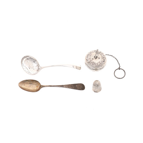 FINGERBORG, GEORGE V SILVER, CHARLES HORNER, CHESTER 1915. Silver ...