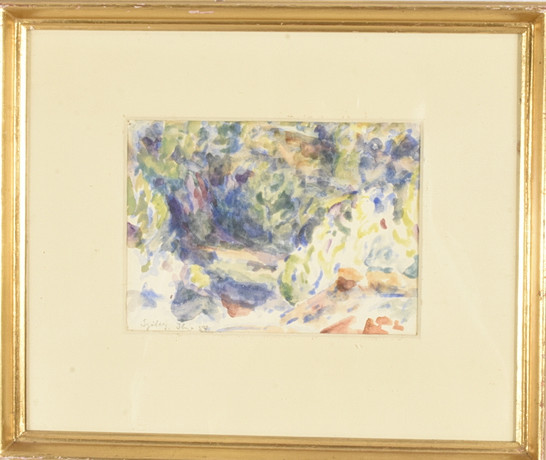BERTIL SJÖBERG. Watercolor. Art - Paintings - Auctionet