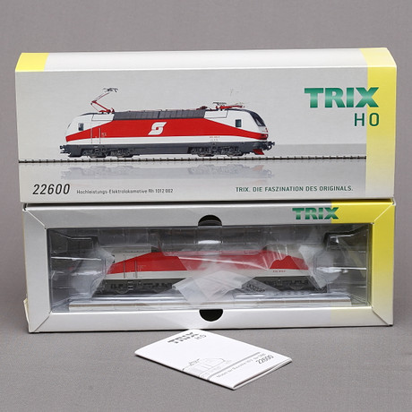 TRIX 22600 ÖBB:s elektrolok Rh 1012 002, originalförpackning. Leksaker ...