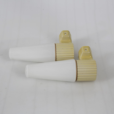 SIGVARD BERNADOTTE. Bathroom lighting, porcelain, IFÖ, 2 pieces ...