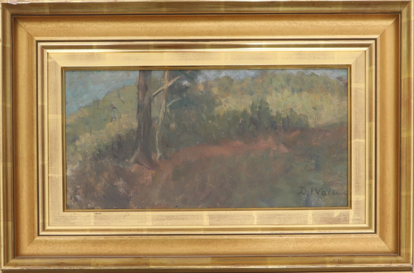 DAVID WALLIN. oil on Board, signed D. Wallin. Art - Paintings - Auctionet