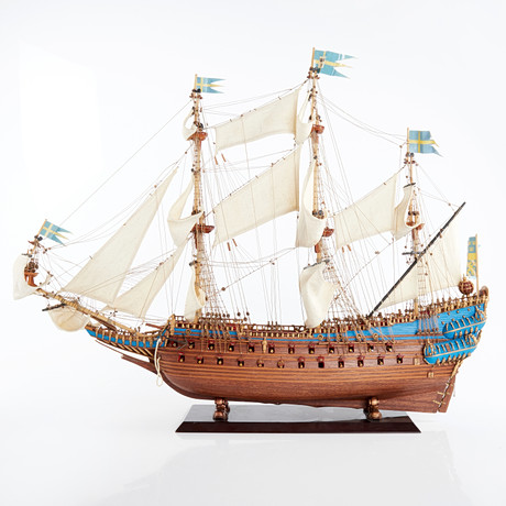 FARTYGSMODELL, "Wasa". Samlarföremål - Teknika & Nautika - Auctionet