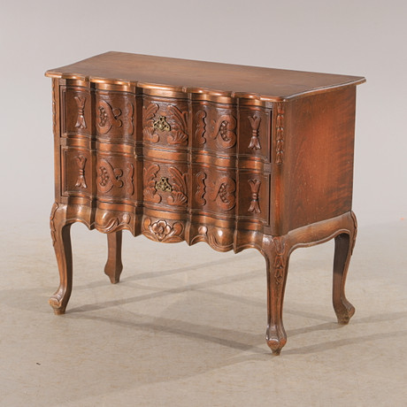 Còmoda, 2 cajas, roble, estilo barroco, siglo XX. Muebles - Cómodas ...