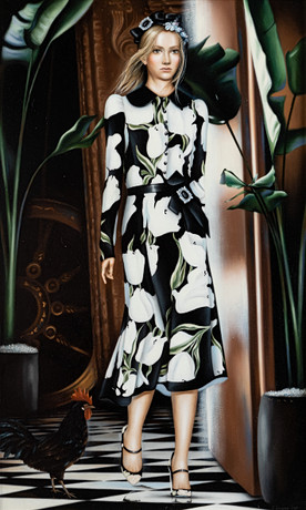 ELENA TARASENKO (GEB. 1981). Grazia. Art - Paintings - Auctionet