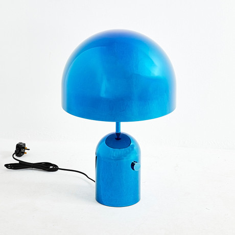 TOM DIXON. Table lamp, "Bell Table Large, Blue", designed 2017, for Tom ...
