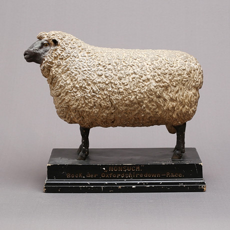 MAX LANDSBERG. Sculpture in the form of sheep, "NONSUCH", educational ...