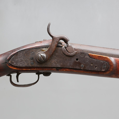 BATCH LOCK RIFLE, 1800s. Weapons & Militaria - Guns & Rifles - Auctionet