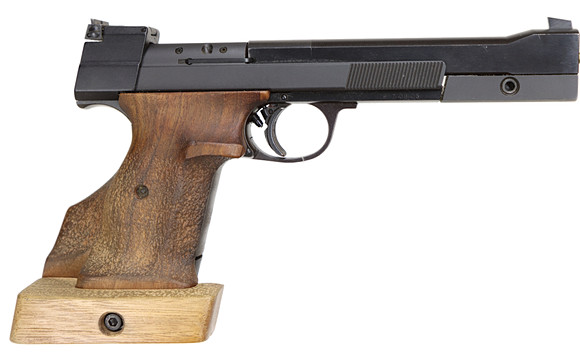 PISTOLI, Puoliautomaatti, valmistettu Hämmerli, malli 215, kaliiperi ...