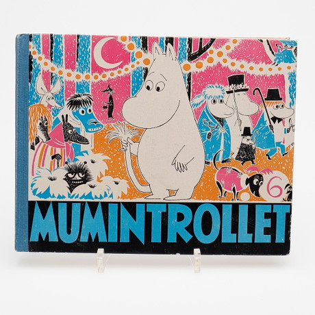 BARNBOK. ETT BRA EXEMPLAR AV TOVE JANSSONS MUMINTROLLET N: 6 1962 ...