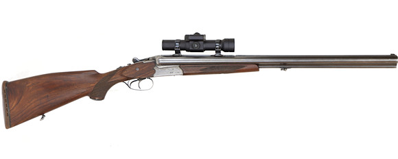 DRILLING, Single shot, made by Merkel, model 32 Standard, caliber 12 / ...