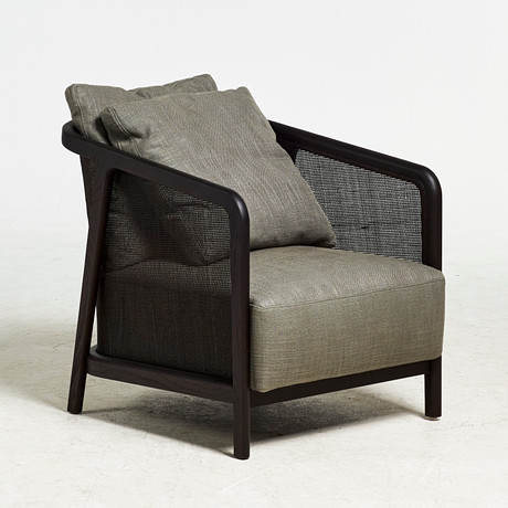 ANTONIO CITTERIO, "Tosca Armchair", armchair, for Flexform, Italy, ash ...