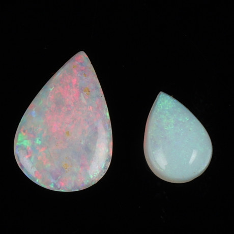 OPALER, 2 st, 1,48 ct. Smycken & Ädelstenar - Ädelstenar - Auctionet