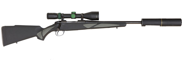 BULLET RIFLE WITH SILENCER, Repeater, make Sako, model 85, caliber ...