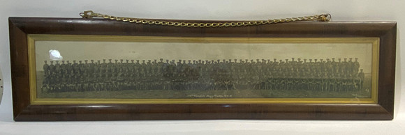 A FIRST WORLD WAR PHOTOGRAPH OF THE 149TH WAKEFIELD HEAVY BATTERY ...