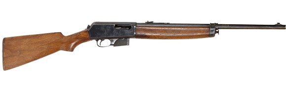 BULLET RIFLE, Semi-automatic, made Winchester, model 1910SL, caliber ...