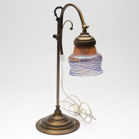 TABLE LAMP, Art Nouveau, Fa Fred Facklam, 1900s/2000s. Lighting & Lamps ...