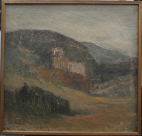 AGNE ARONSSON. Olja på pannå, Landskap, signerad Agne A. Konst - Måleri ...