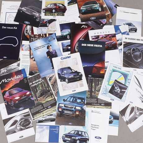 FORD, car brochures, 1990s/2000s. Books, Maps & Manuscripts - Other ...