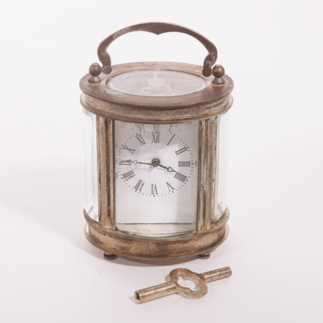 TRAVEL DESK CLOCK. TWENTIETH CENTURY. METAL. Clocks & Watches - Mantel ...