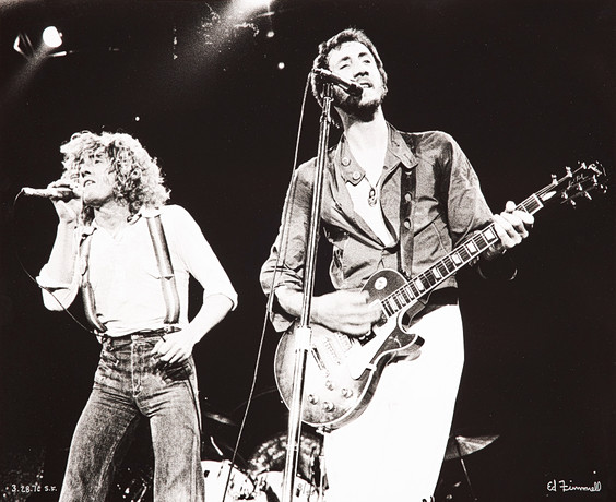 ED FINNELL (USA/SVERIGE, FÖDD 1956). :Pete Townsend & Roger Daltrey ...