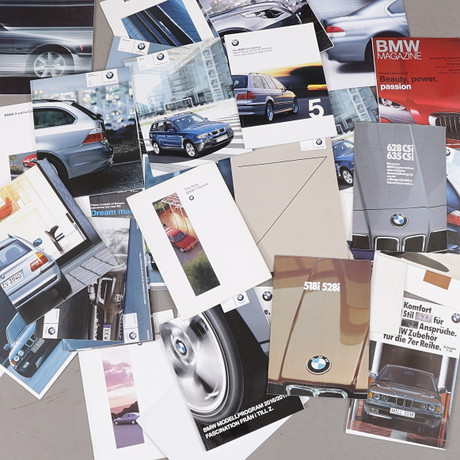 BMW, car brochures, 1980s/90s/00s. Books, Maps & Manuscripts - Other ...