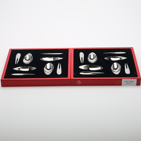 Gense "Appetize" 2 st Plockbestick 8 delar per set. Silver & Metall ...