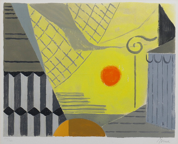 STELLAN MÖRNER. färglitografi, 251/360, signerad. Konst - Grafik ...