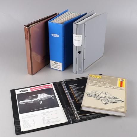 FORD GRANADA, workshop manuals/binders, 1970s/80s. Books, Maps ...
