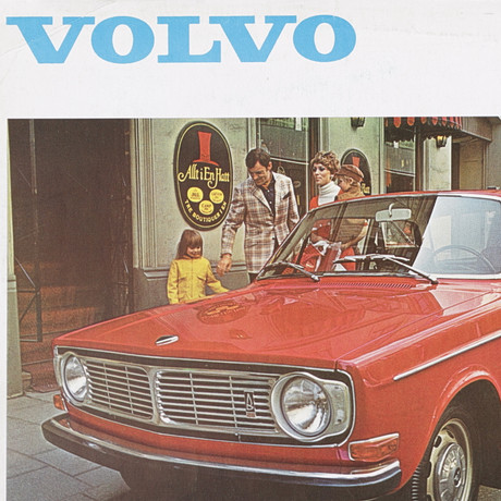 VOLVO, bilbroschyrer, 1950/60-tal. Böcker, Kartor & Handskrifter ...