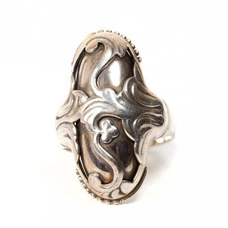 GEORG JENSEN, ring, silver. Smycken & Ädelstenar - Ringar - Auctionet