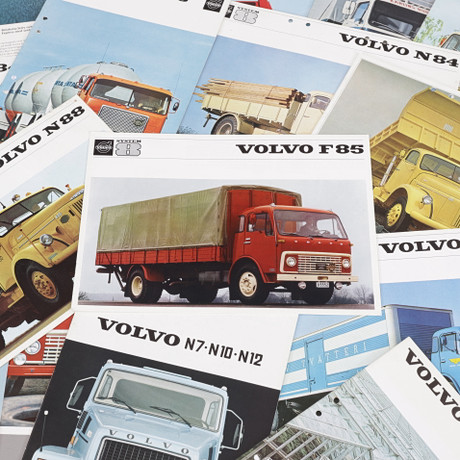 VOLVO, truck brochures, 1960s/70s. Books, Maps & Manuscripts - Other ...