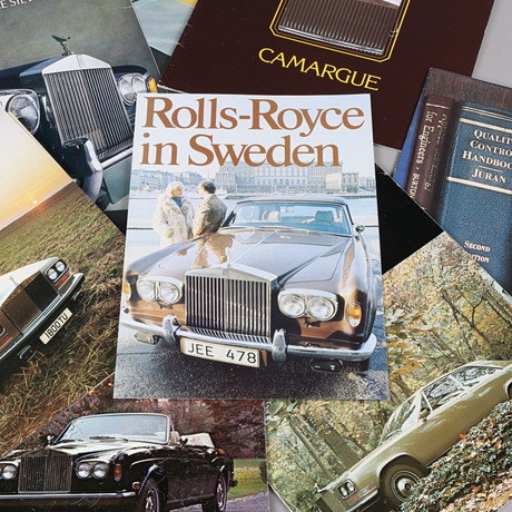 ROLLS-ROYCE, car brochures, 1970s/80s/90s. Books, Maps & Manuscripts ...