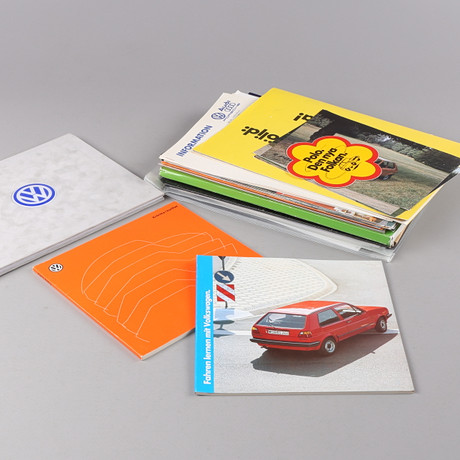 VOLKSWAGEN, car brochures, 1970s. Books, Maps & Manuscripts - Other ...