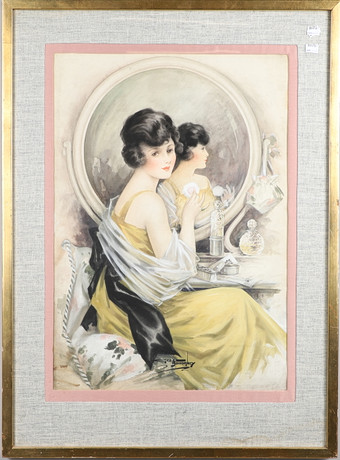 GEORGE CECIL BOTTOMLEY (1894-1972). DEN PERFEKTA HY. Konst - Teckningar ...