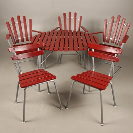 GARDEN GROUP, table with 5 chairs. Garden & Architectural - Garden ...