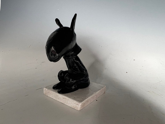 MARTIN SMIDA. Studio. "The Curious Animal", sculpture, unique. Art ...