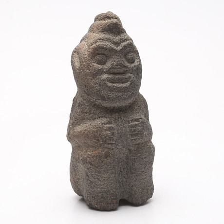 SCULPTURE, stone/mass of stone, probably Peru/Mexico. Art - Sculptures ...