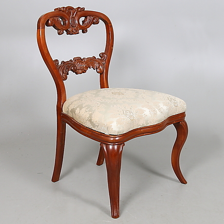 SILLA, estilo rococó. Segunda mitad del siglo XIX. Muebles - Sillas y ...