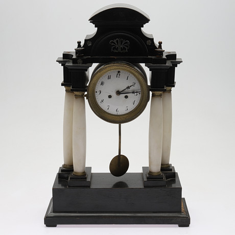 TABLE CLOCK, Louis XVI style, 19th century. Clocks & Watches - Mantel ...
