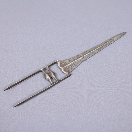 QATAR, steel, India, 20th century. Weapons & Militaria - Edged weapons ...