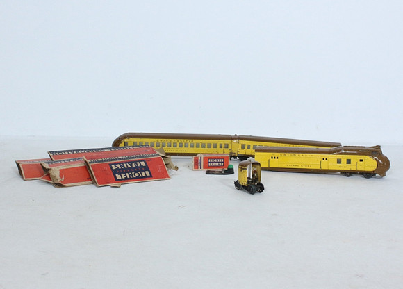 LIONEL ELEKTRISKA TÅG, AMERIKA 'Prewar O Gauge Stad Portland Union ...