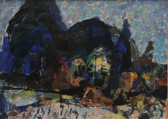 ARMAND ROSSANDER. OLJA på duk, signerad, 1900-tal. Konst - Måleri ...