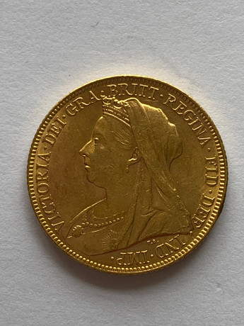 A QUEEN VICTORIA SOVEREIGN, 1899. Coins, Medals & Stamps - Coins ...